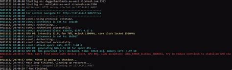 cuda error illegal address · issue 867 · trexminer t rex · github