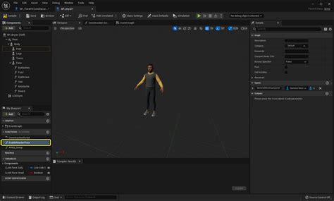 retargeting animation blueprints to metahumans in unreal engine