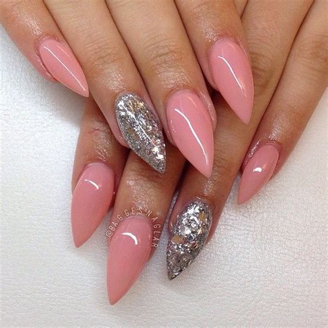 20 Top Incredible Pointed Acrylic Nails Art Designs For 2018 Fashionre