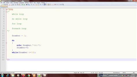 26 php tutorial for loop youtube