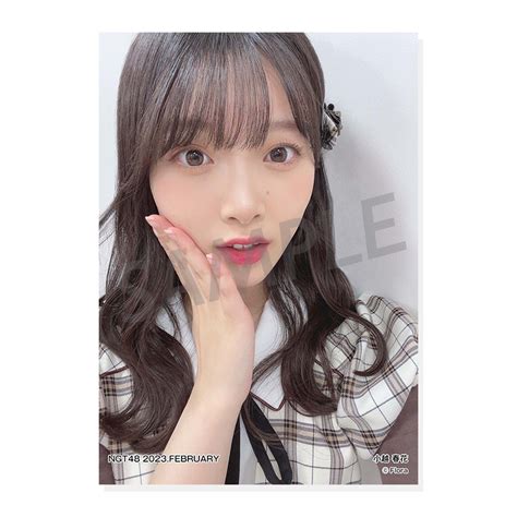2023年2月度 個別生写真5枚セット Vol 3 小越春花【l判サイズ】 Ngt48 Official Goods Store