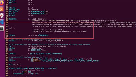 linux 编译lvgl仿真器出错 cc error unrecognized command line option ‘ mvae csdn博客