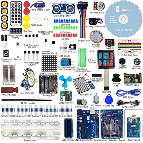 keywish super rfid sensor starter kit with tutorial 28 lessons for