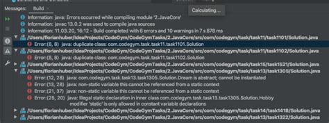 no output in the intellij console