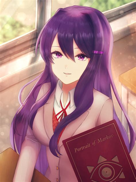 Wallpaper Anime Girls Doki Doki Literature Club Yuri Doki Doki