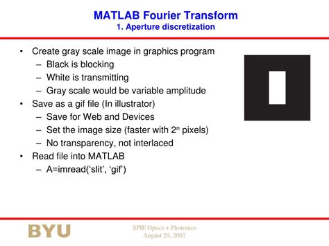 ppt using matlab to compute diffraction patterns of