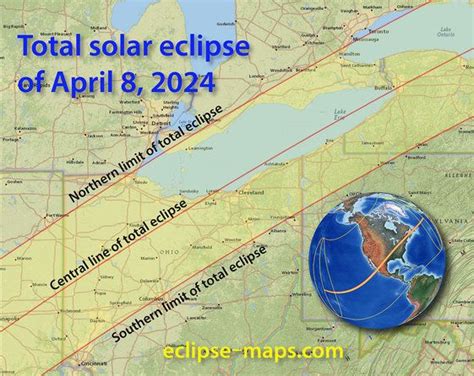 D Sean Long Solar Eclipse 2024 Path Of Totality Times