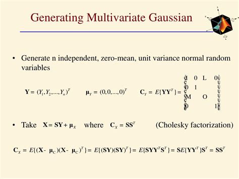 Ppt Generating Multivariate Gaussian Powerpoint Presentation Free