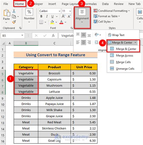 [fixed ] merge cells button is greyed out in excel exceldemy