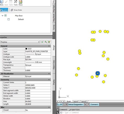 solved fdo points exported to dwg becomes polylines autodesk community