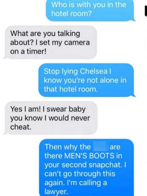 Husband Gets Wifes Snapchat Message And Decides Shes Cheating But