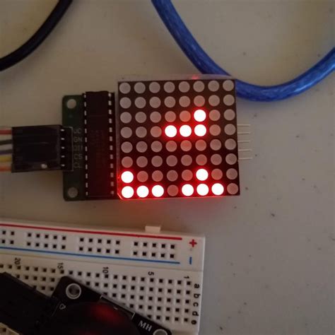 arduino tetris clone with max7219 8x8 matrix