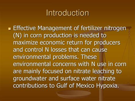 Ppt Variable Rate Nitrogen Application In Corn Production Powerpoint