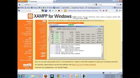 tutorial cara buat website dengan cms joomla di xampp