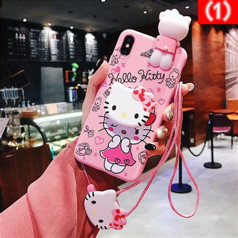 สำหรับ Oppo F3 F5 F7 F9 A37 A39 A57 A3s Ax5 F1a A59 การ์ตูน Hello Kitty