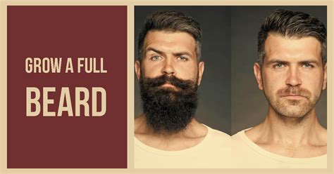 How To Grow A Full Beard Complete Guide To Beard Growth