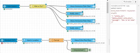 please help with debugging this node red flow node red home