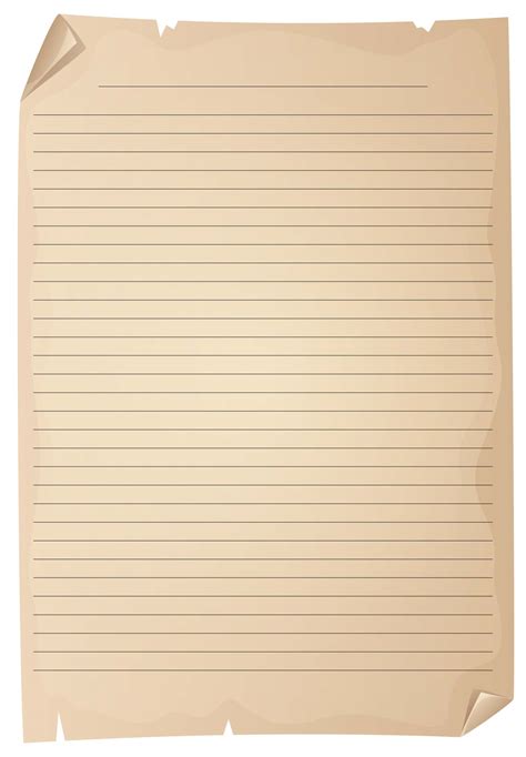 Journal Paper Templates 10 Free Pdf Printables Printablee