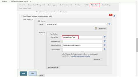 ci cd for java project using git jenkins ansible