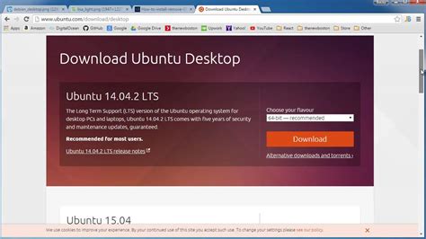 linux tutorial for beginners 2 downloading ubuntu