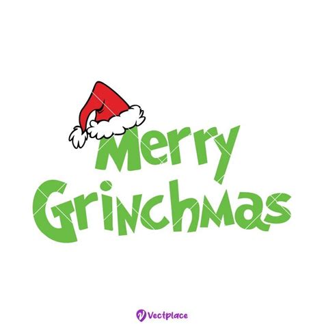 Merry Grinchmas Svg Christmas Svg Cut File Cricut Png Vector