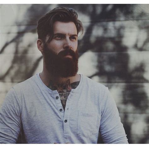 Levi Stocke Full Thick Dark Red Beard And Mustache Beards Bearded Man