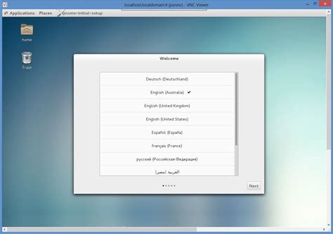 centos 7 enable vnc access