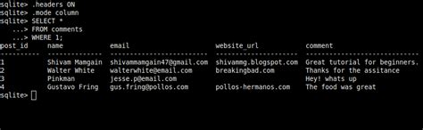 getting started with sqlite3 basic commands sitepoint