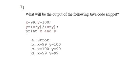 solved 5 output of the below c code segment 120 d d