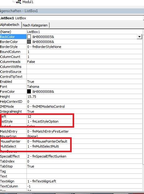 vba userform with dropdown combobox to have checkbox options listbox