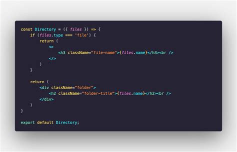 creating a simple file explorer with recursive components in react