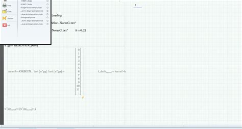 solved old script mathcad needed help to convert to mathc ptc