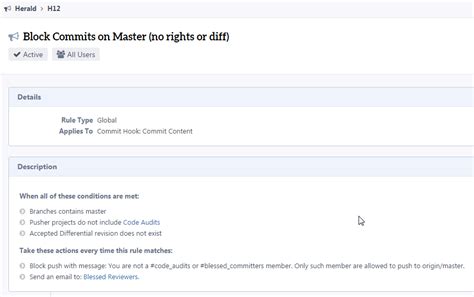 gitlab how to restrict push to git repository if the commit is not