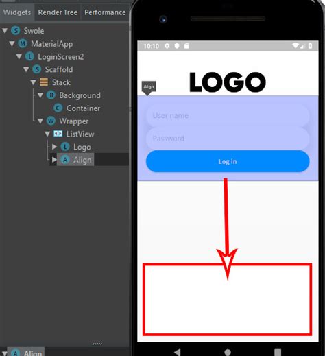 how to align button within a widget in flutter flutter button images