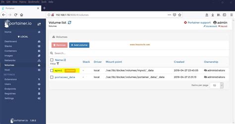 manage docker containers with gui tool part 1