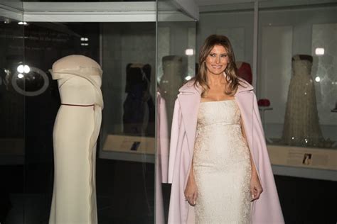 Melania Trump Donates Inaugural Ball Gown To Smithsonian Photos The