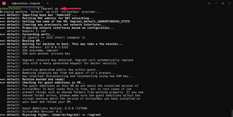 how to add downloaded box file to vagrant in linux ostechnix