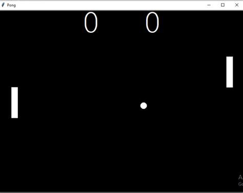 make ping pong game in python using gui in 2023 pong game ping pong