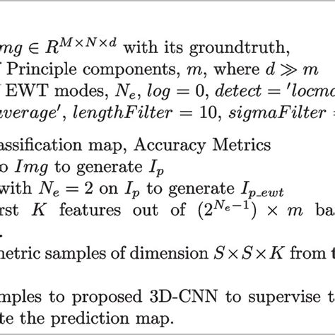 Proposed Pec Framework For Hyperspectral Image Classification