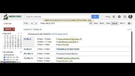 how to duplicate an event on calendar youtube