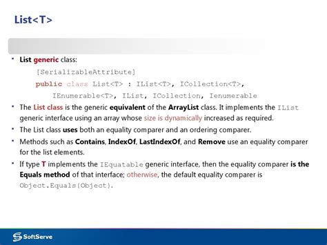 c collections generic collections online presentation