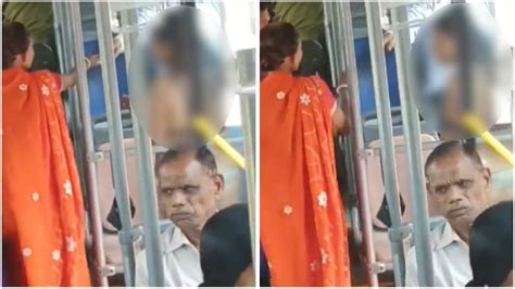 Woman Wearing Just Underwear Boards Delhi Bus Viral Video Flagged To