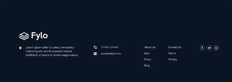 fylo dark theme landing page figma community