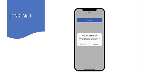 ionic 5 alert youtube