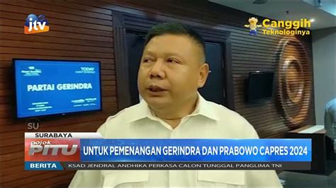 Dpd Partai Gerindra Jatim Gelar Tot Kader Militan Untuk Pemenangan