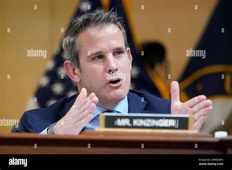 File Rep Adam Kinzinger R Ill Speaksas The House Select Committee