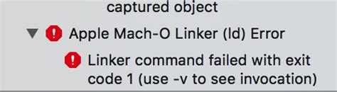 ios xcode 8 apple mach o linker ld error group in xcode ionic v3