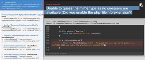 image how to enable php fileinfo extension in php stack overflow