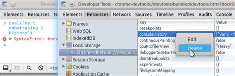 javascript how to remove all recent console command stack overflow