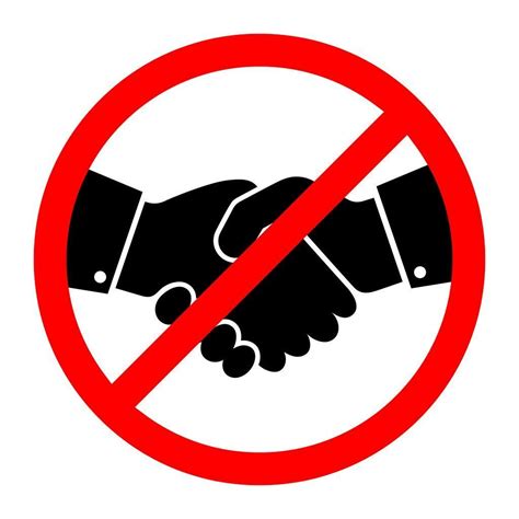 Its Time To Wave Goodbye To The Handshake Art Poster Design Hand